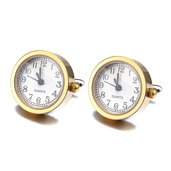 Clock Cufflinks - Etsy