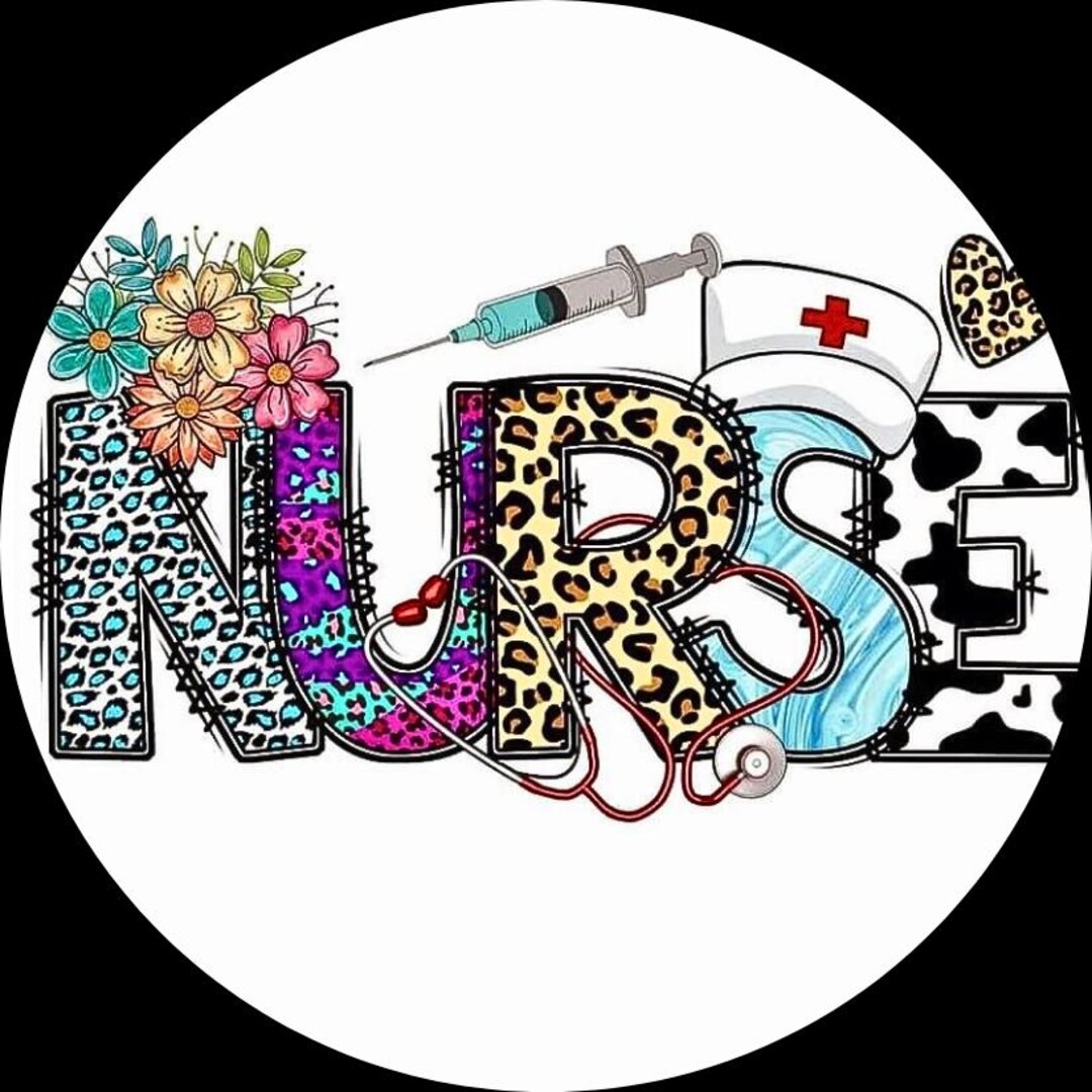 Custom Nurse Badge, 44/58mm Personalized Design Pin, Medical ID ...