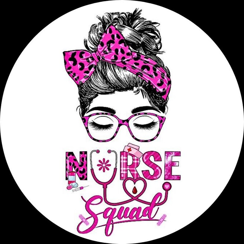Custom Nurse Badge, 44/58mm Personalized Design Pin, Medical ID ...