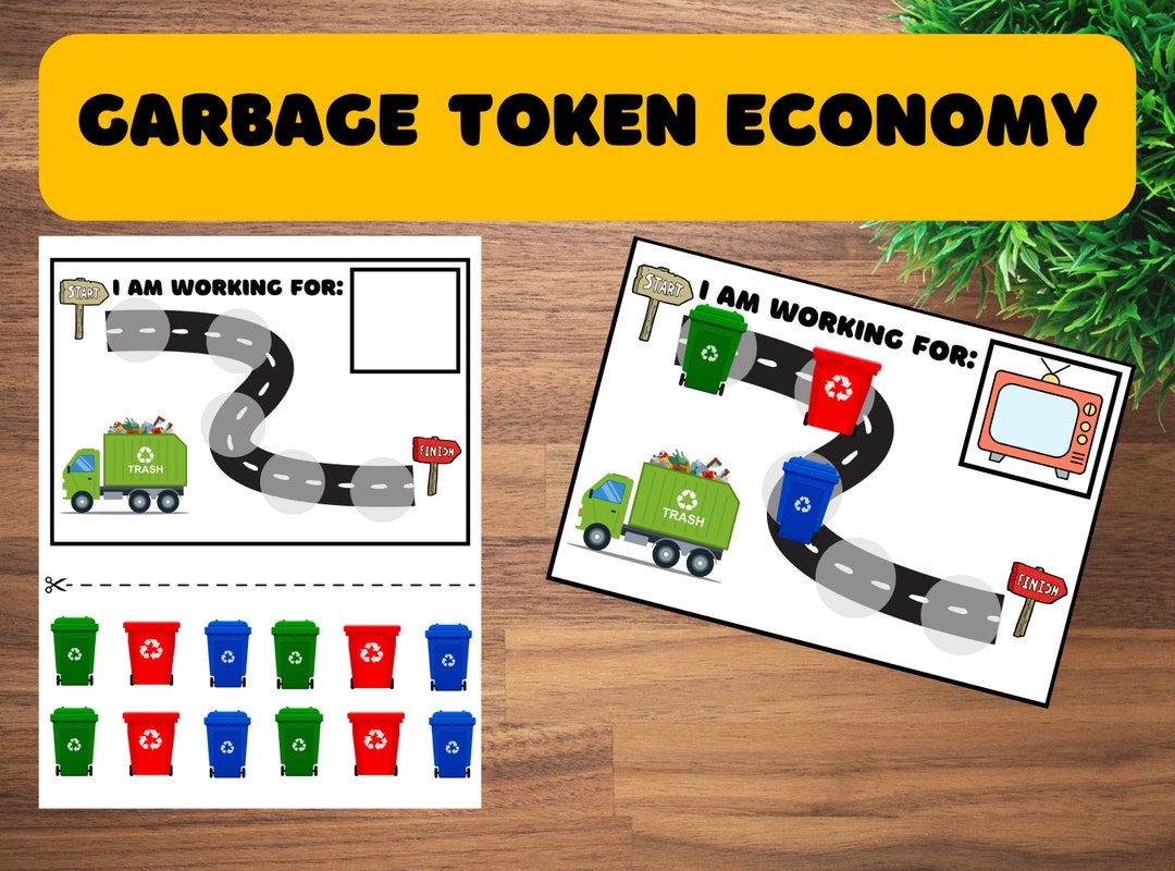 Reward Chart, Garbage Truck Token Economy, Classroom Token Board, Aba ...