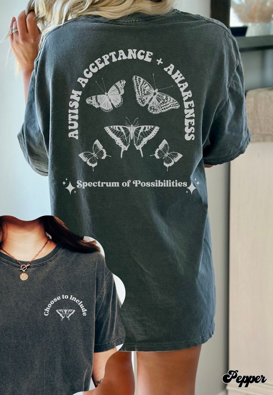 Autism Acceptance and Awareness Shirt, Choose to Include T Shirt, Sped ...