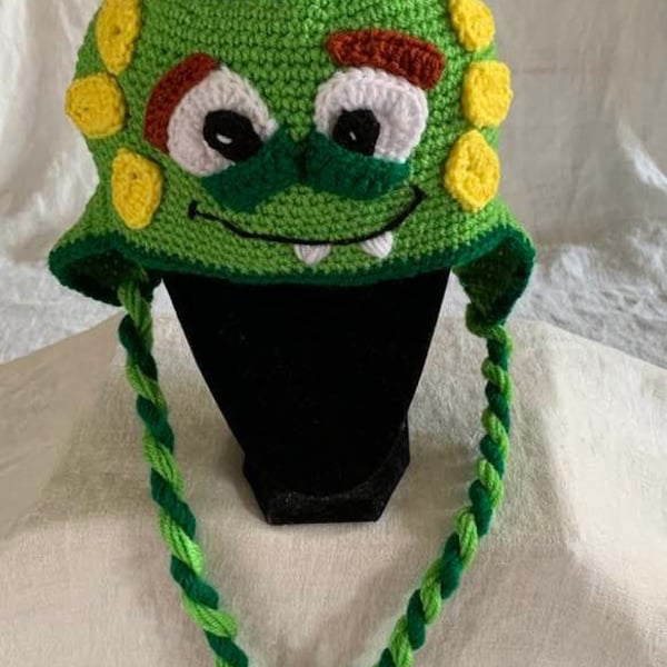 Green Monster Hat - Etsy