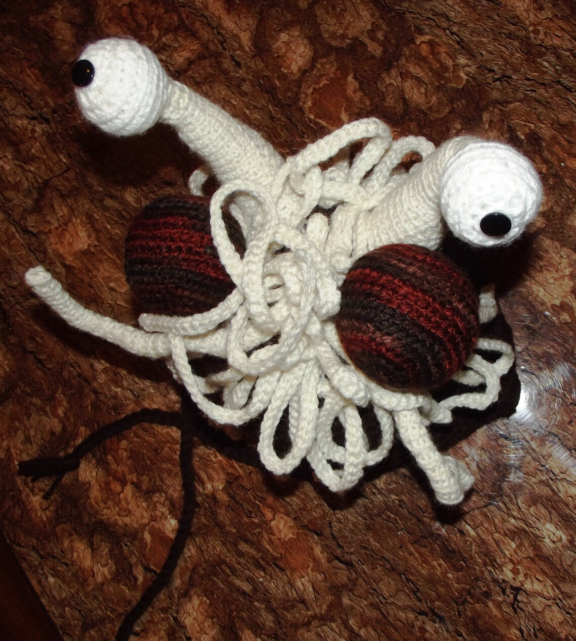 Flying Spaghetti Monster Hat With Ear Flaps - Crochet Pattern - Etsy