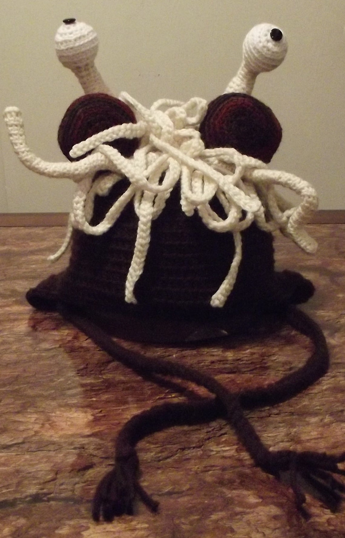Flying Spaghetti Monster Hat With Ear Flaps - Crochet Pattern - Etsy