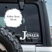 Gas Tank Car Decal Running on Empty Car Decal Gas Tank Decal Empty Fuel ...