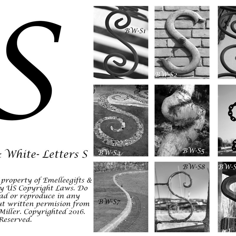 Alphabet Photography - Etsy