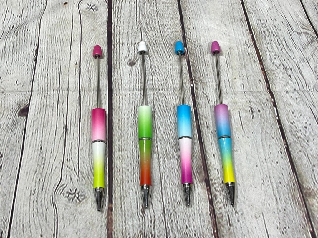 DIY Beaded Pen ~ Ombre Pen Blanks ~ Bubblegum Bead Pens ~ Silicone Bead ...