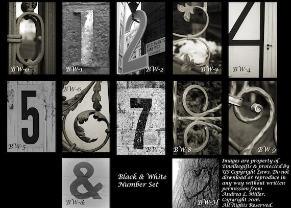 Alphabet Number or Heart Art Photography 4x6 Digital Print | Etsy