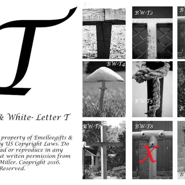 Letter Art 4x6 - Etsy