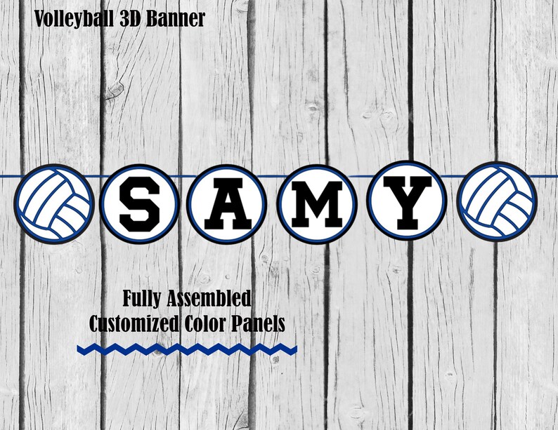 Sport Banner ~ Volleyball Name Banner ~ Soccer Banner ~ Basketball ...