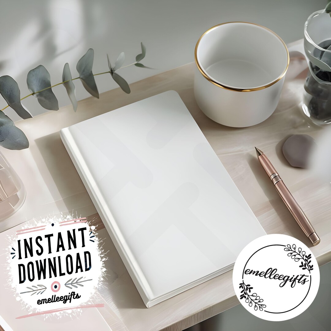 Notebook Mockup ~ Small Business Mockup ~ Instant Download ~ Minimalist ...