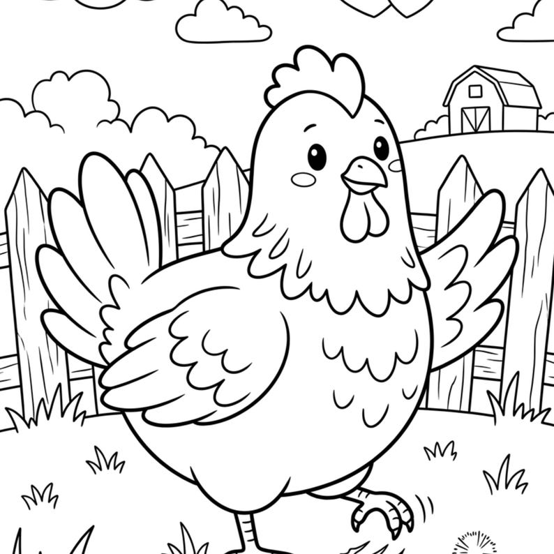 Printable Coloring Book PDF Instant Download, Adult Coloring Pages ...