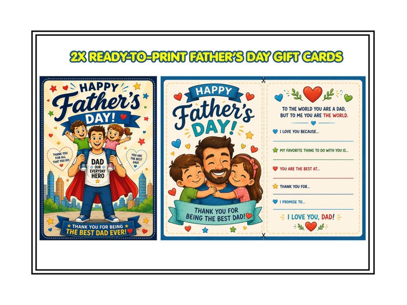 Dad Coloring Pages Bundle | Printable Coloring Book for Kids & Family ...