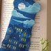 City Scape bookmark Illustrated bookmark unique bookmarks | Etsy