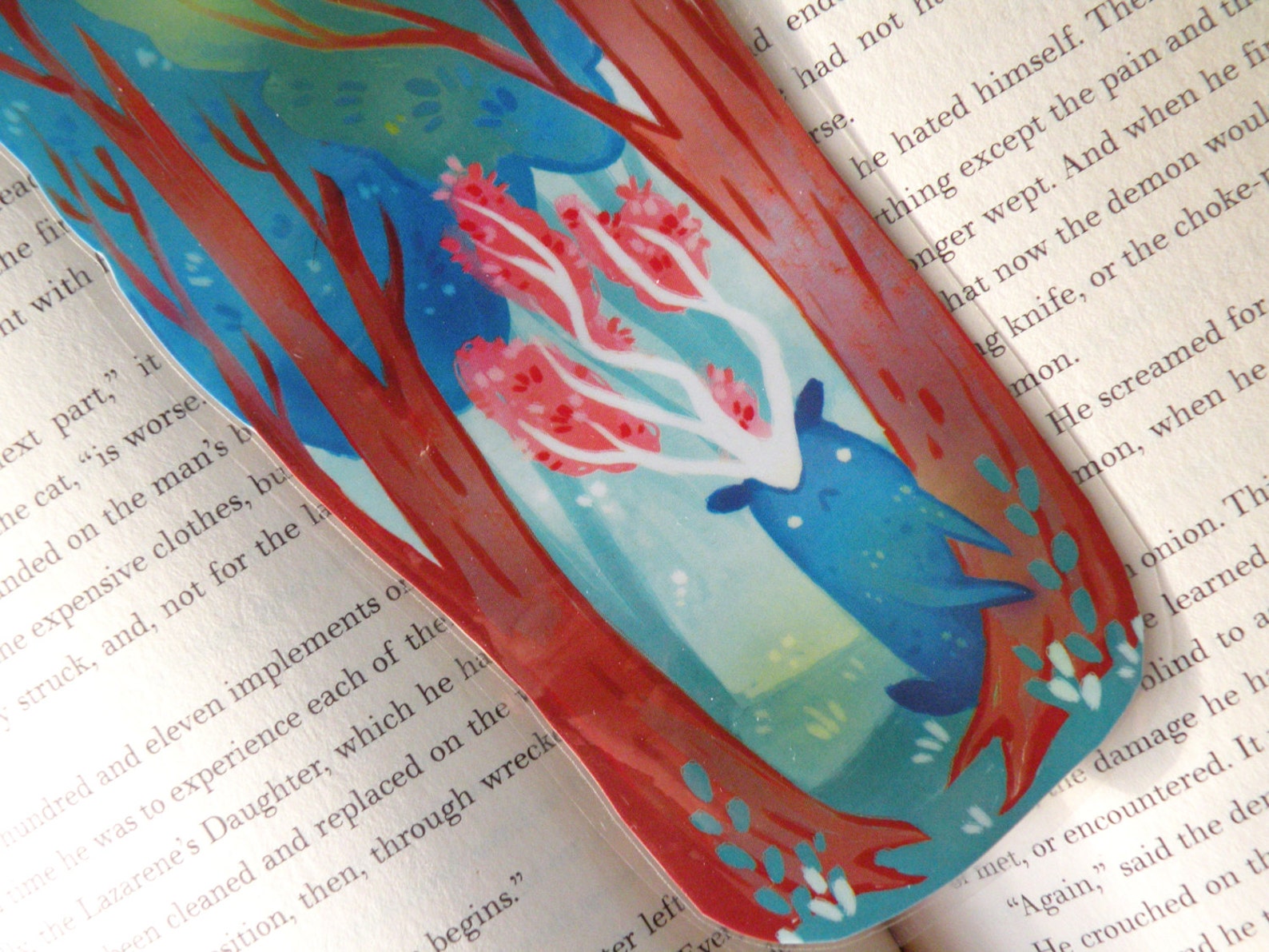 Tree Spirit Bookmark Illustrated Bookmark Unique Bookmarks | Etsy