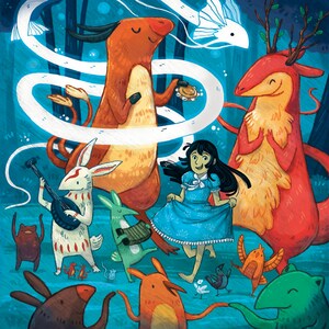Night Festival: Wordless Story Book, Hardcover, Perfect Bound, Fantasy ...