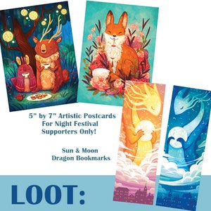 Night Festival: Wordless Story Book, Hardcover, Perfect Bound, Fantasy ...