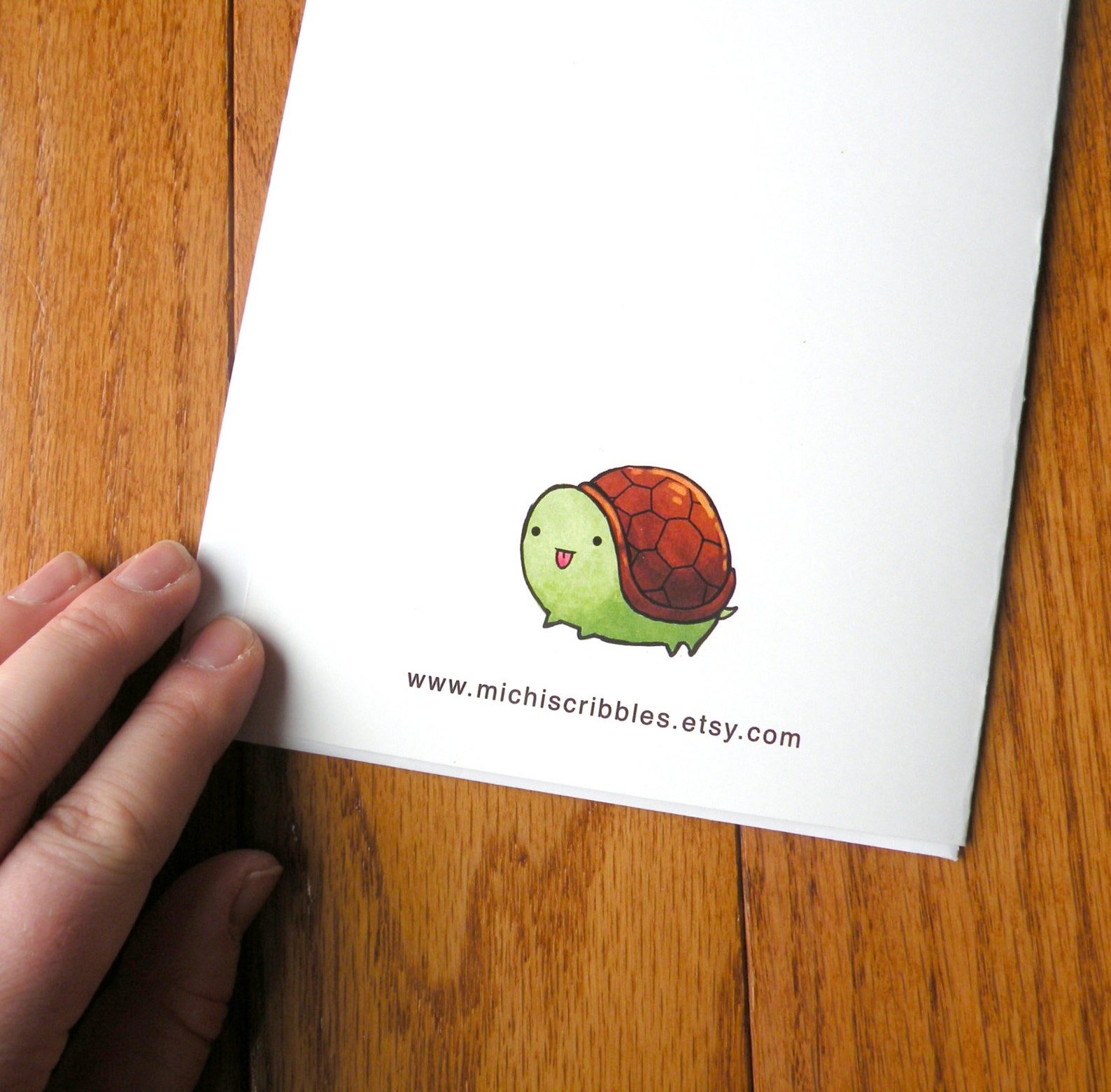 Funny turtle card cute card birthday card silly card | Etsy