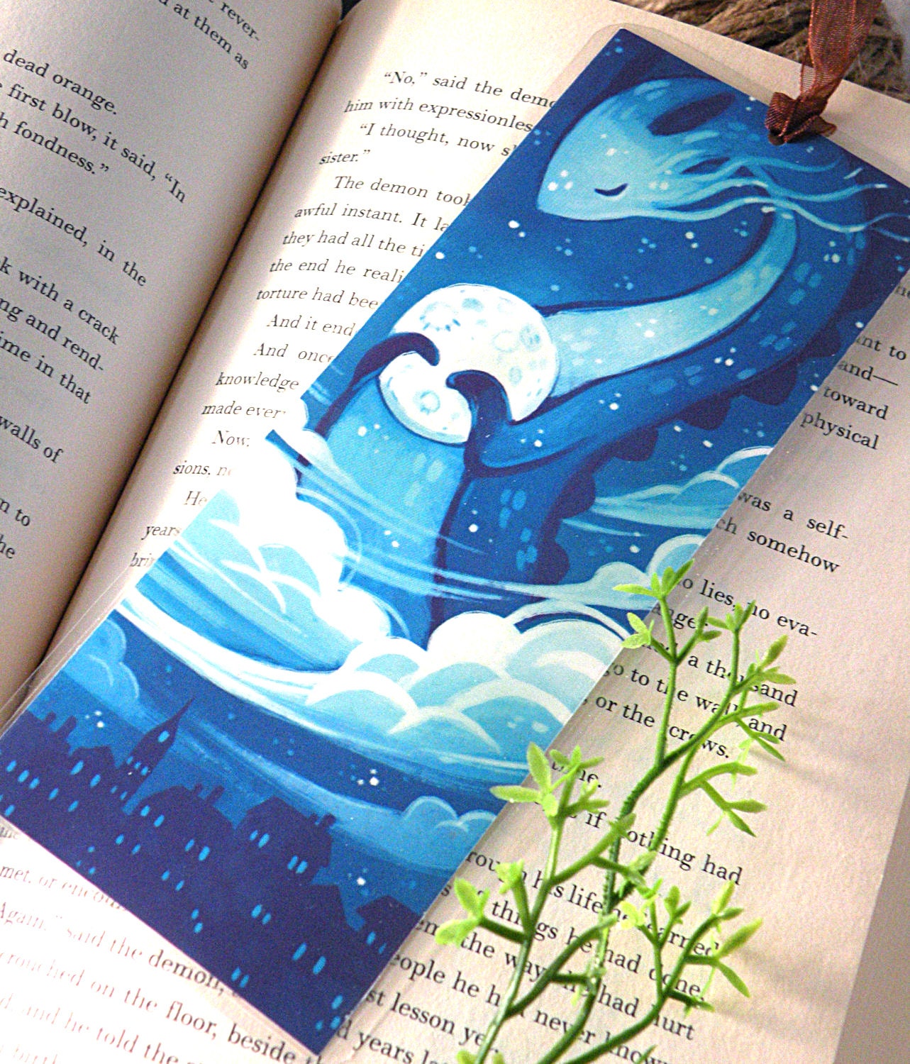 Sun & Moon Dragon Bookmarks Illustrated Bookmark Unique | Etsy