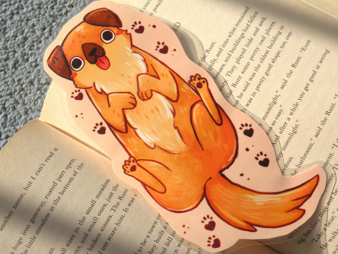 Dog Bookmark, Illustrated Bookmark, Unique Bookmarks - Etsy