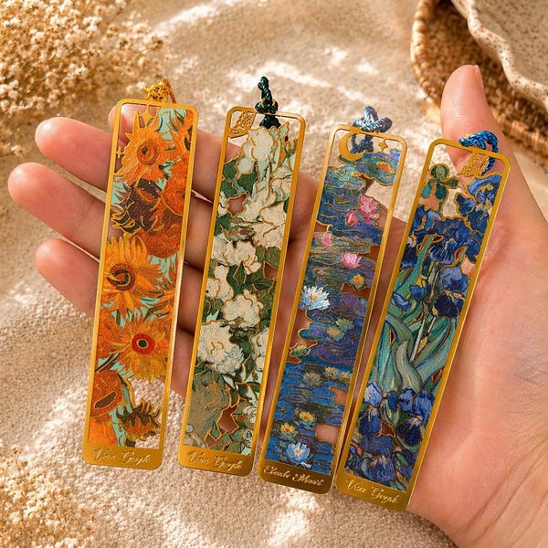 Metal Bookmark Sets - Etsy