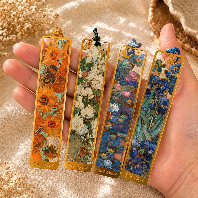 Metal Bookmark Sets - Etsy