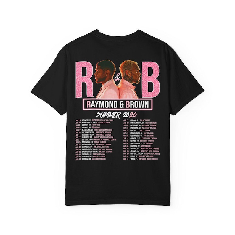 Raymond Usher and Brown R&B Tour 2026 PNG (digital Download) - Etsy