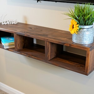 Floating Tv Stand - Console Table - Etsy