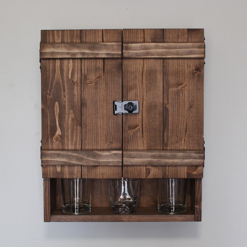 Locking Cabinet for Liquor - Etsy