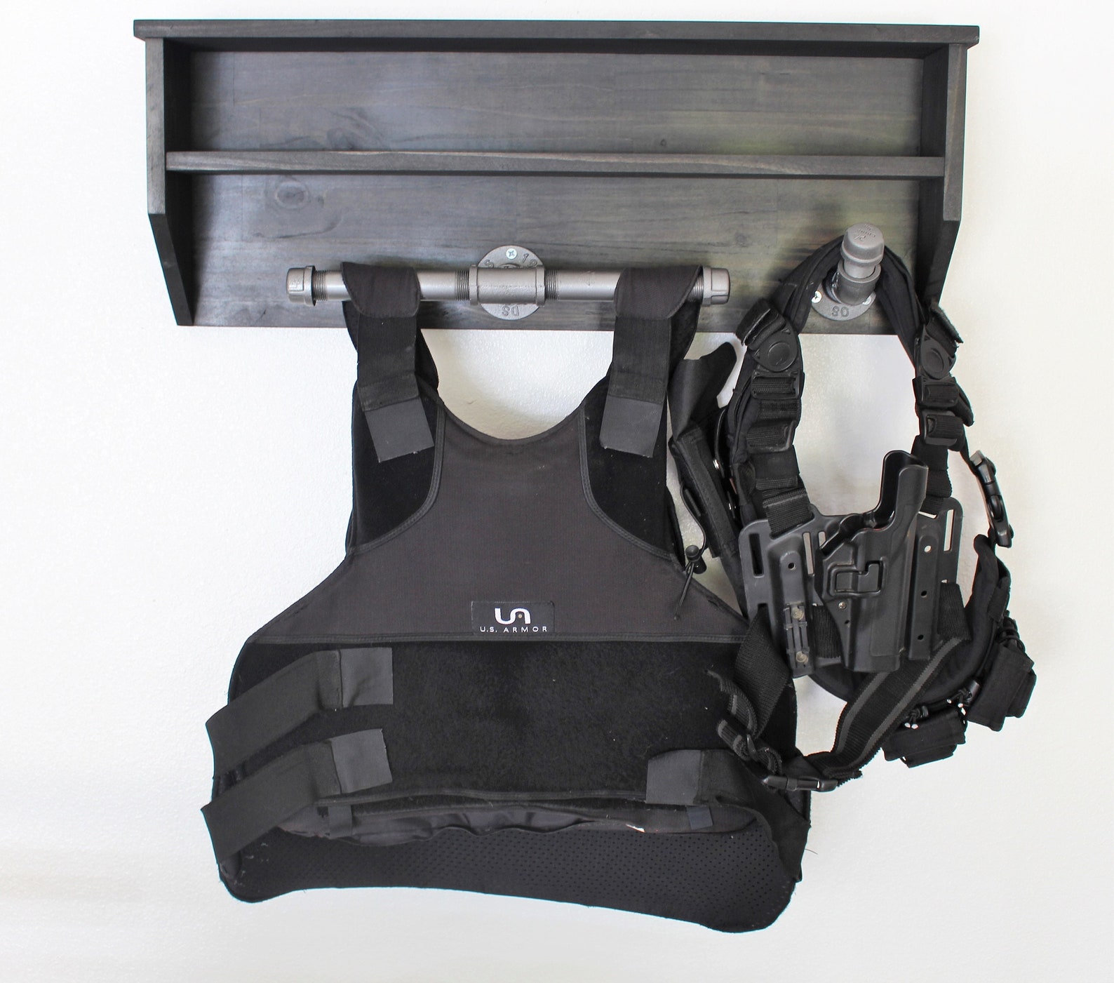 Wall Mounted Duty and Tactical Gear Rack Small | Etsy