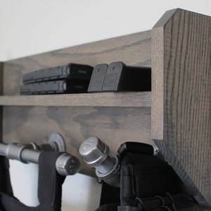 Wall Mounted Duty and Tactical Gear Rack Small - Etsy