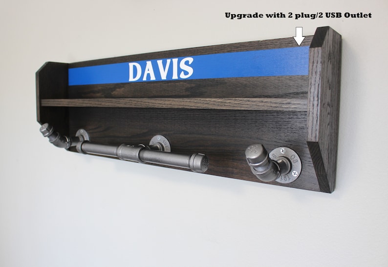 Large Oak Wall Mounted Police Duty and Tactical Gear Rack Thin - Etsy
