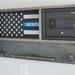 Police Duty Gear Rack - Vest Holder - Thin Blue Line Warrior Rack ...