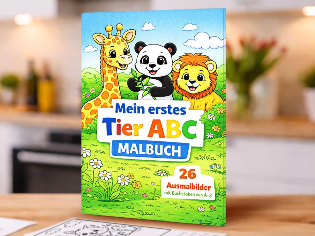 Animal ABC Coloring Book for Children 2-5 Years | Alphabet Animals ...