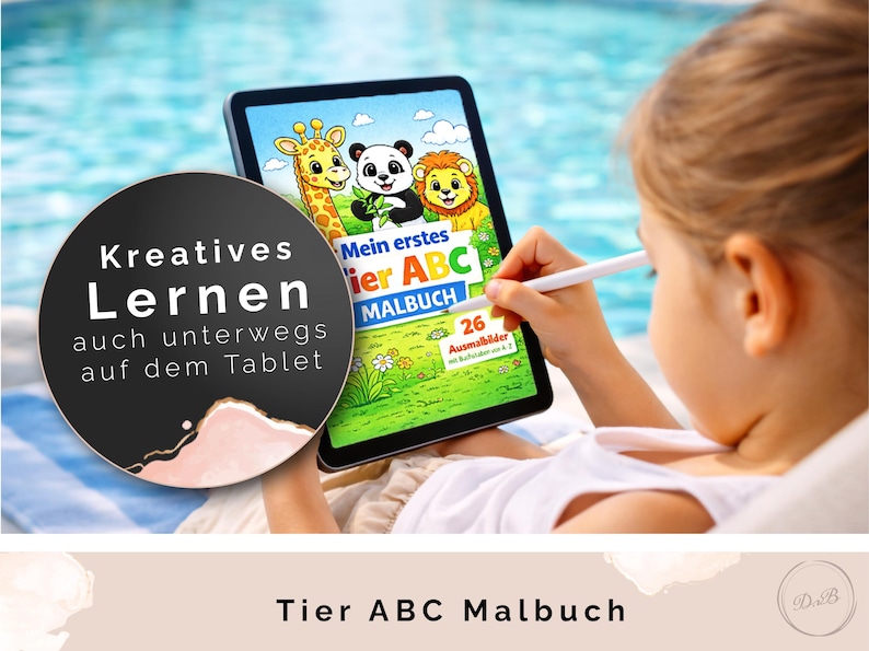 Animal ABC Coloring Book for Children 2-5 Years | Alphabet Animals ...