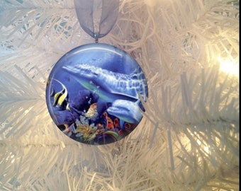 Miami Dolphins Ornament Vintage Miami Dolphins Christmas Decoration ...