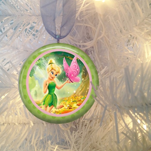 Tinkerbell Christmas Tree Decoration Christmas Bauble. - Etsy