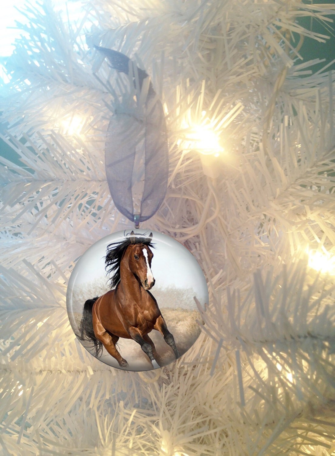 Horse 1 Christmas Tree Ornament - Etsy