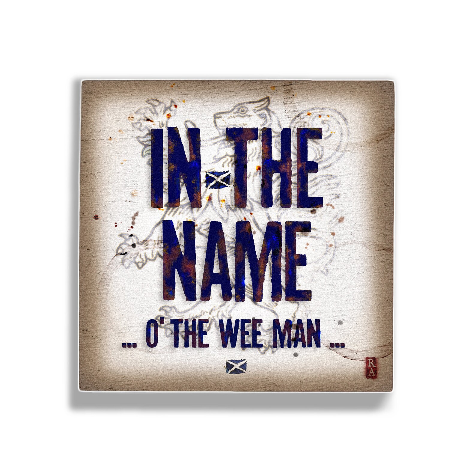 Scottish Saying in the Name O' the Wee Man 5 | Etsy