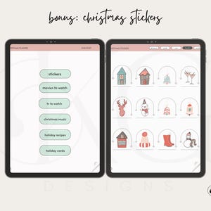 The Ultimate Christmas Planner | Christmas Digital Planner Sticker Book ...