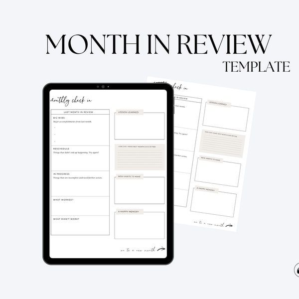 Review Template - Etsy