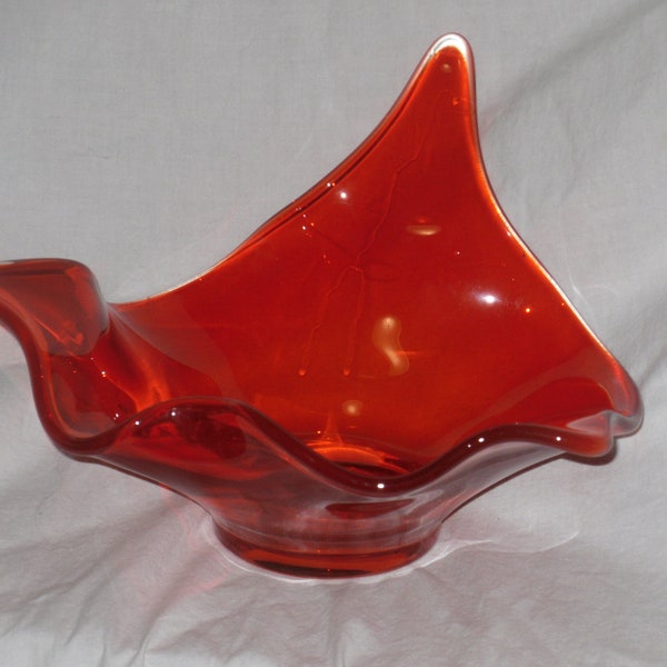 Abstract Glass Centerpiece Etsy