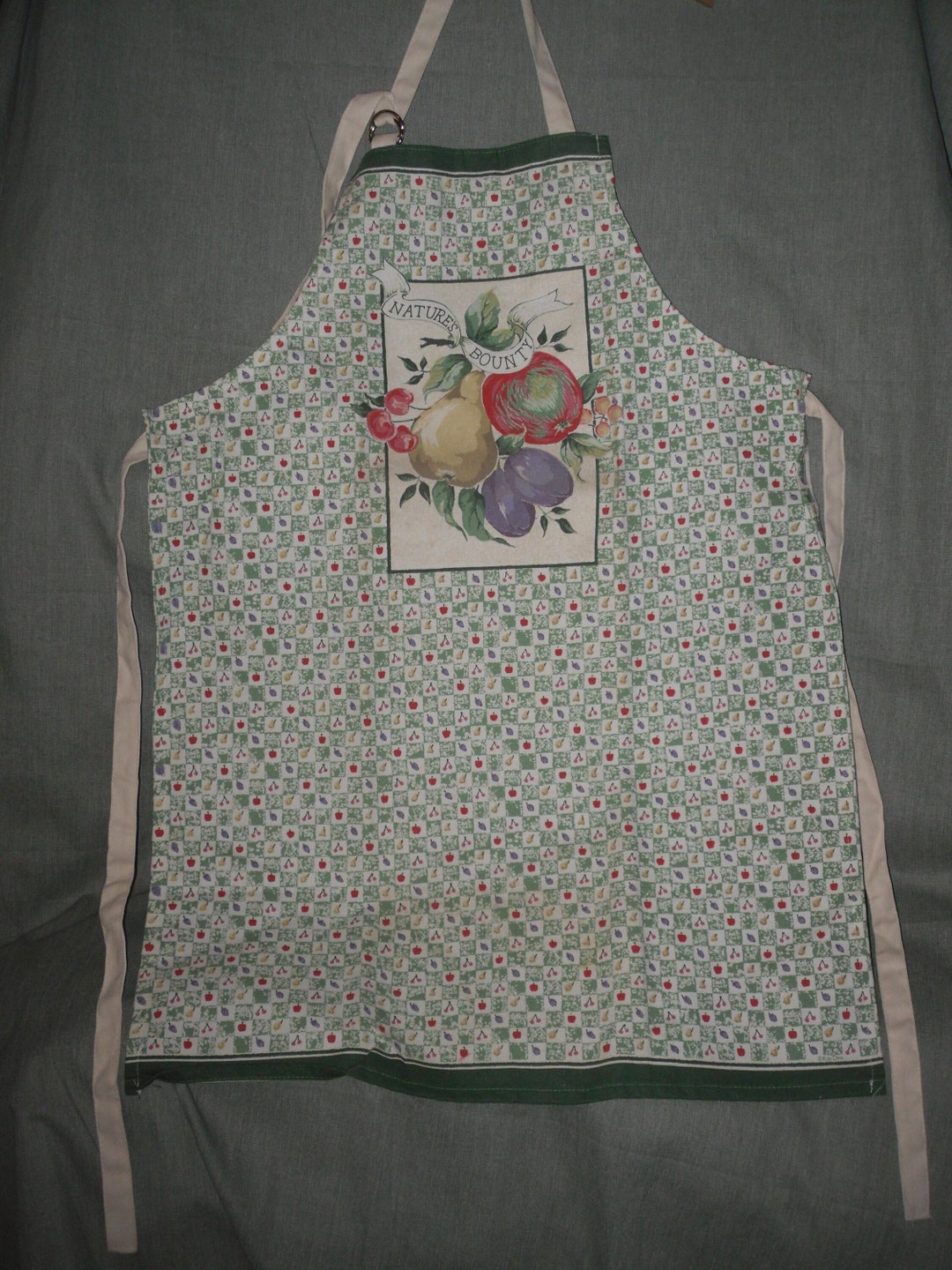 Full Bib Apron Kay Dee Designs Nature's Bounty Vintage - Etsy