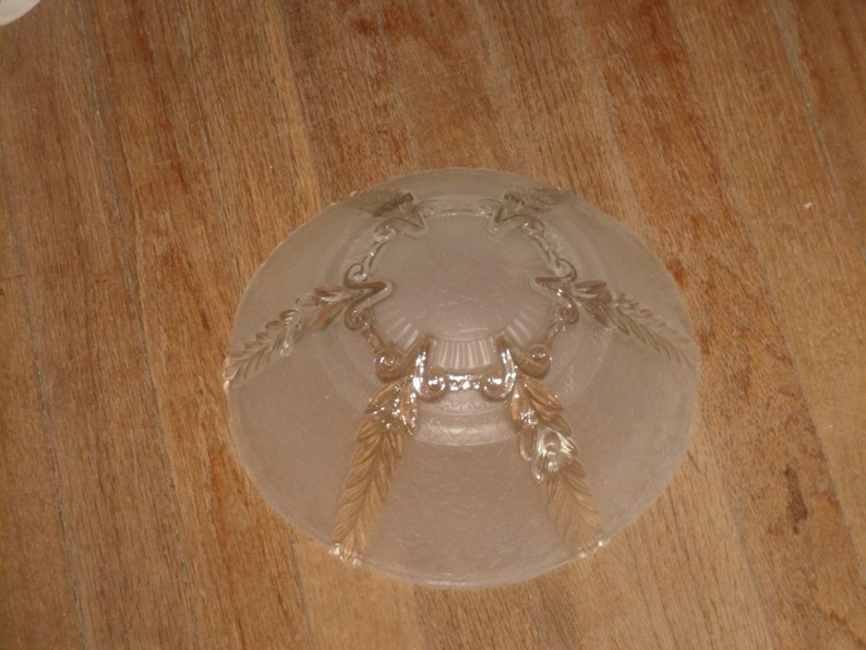 Ceiling Light Cover Shade Round Dome Frosted Glass White - Etsy