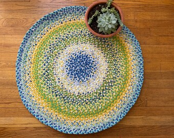 Hand Braided Rug - Etsy