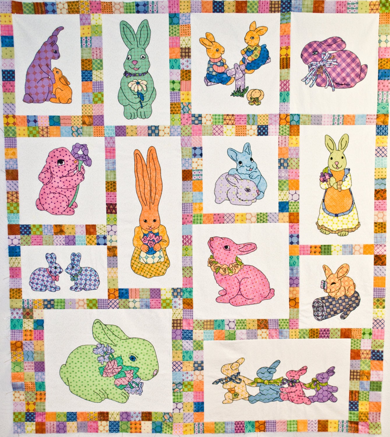 Bunny Quilt by Another by Anita Patterns ABA14002 - Etsy