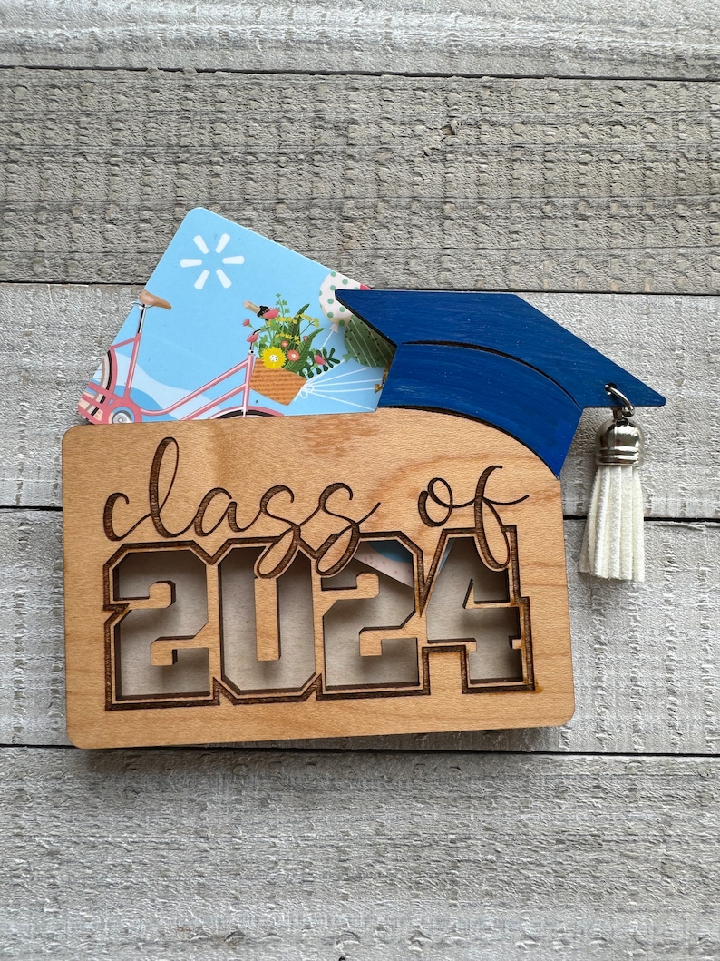 Personalized Graduation Gift Card Holder, Graduation Gift, High School ...
