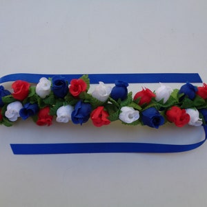 SALE Large Rosebuds Bun Wrap in 24 Colors, Ballet Bun Wrap, Flower Bun ...