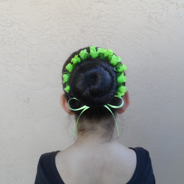 Flower Bun Wrap - Etsy