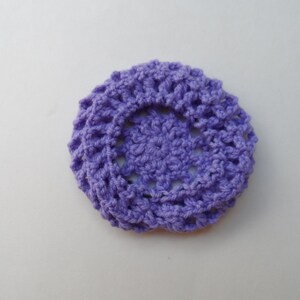 X-small Bun Cover With Pink Flower Rhinestones, Many Colors, Ballet Bun ...